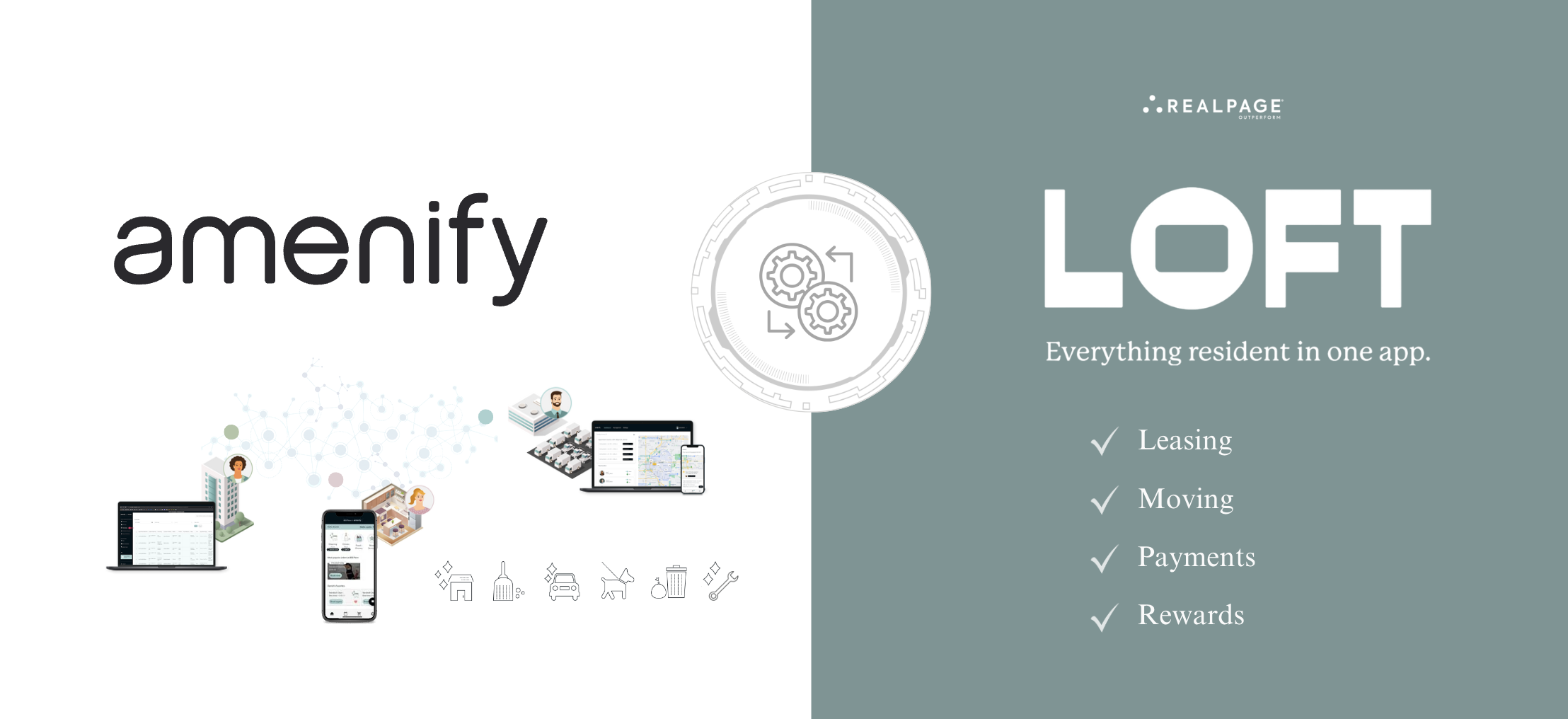 Amenify announces exclusive integrated partnership with Realpage LOFT — Amenify